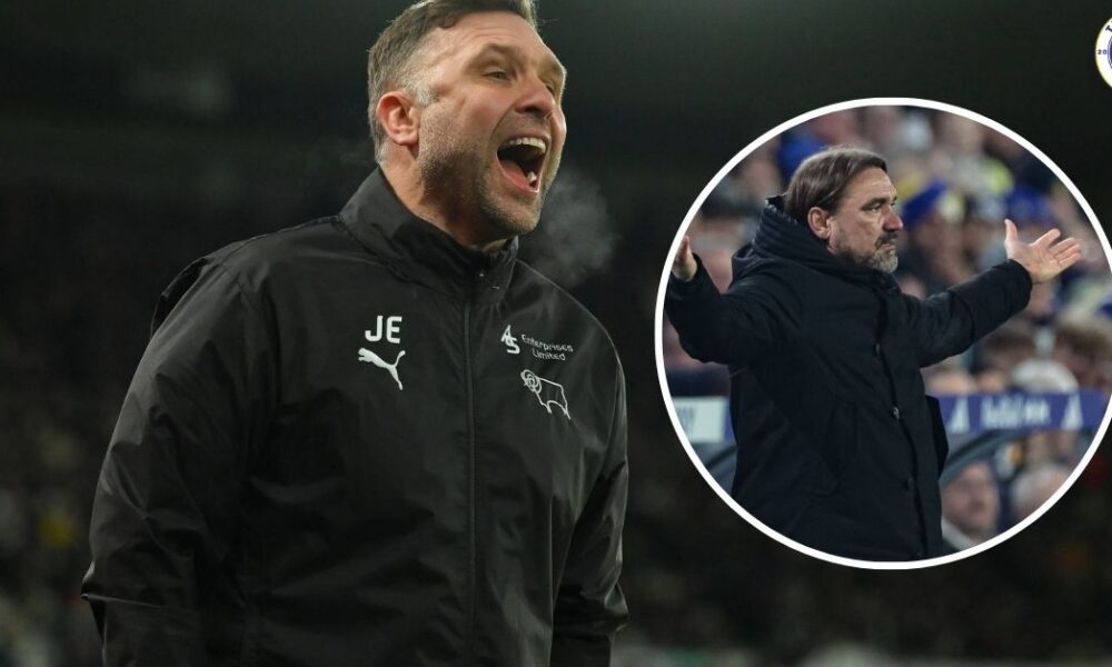 Derby manager John Eustace takes sly dig at Leeds United ahead of FA ...